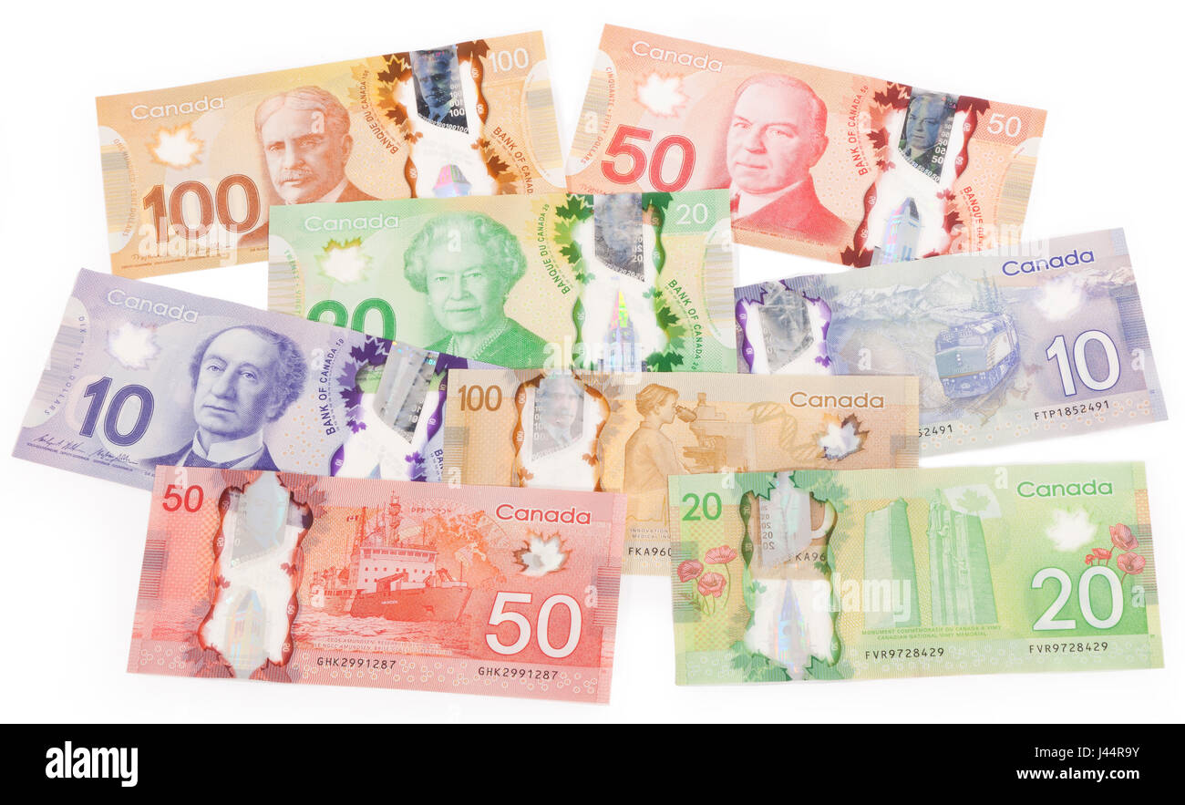 Papier monnaie canadien Banque de photographies et d’images à haute ...