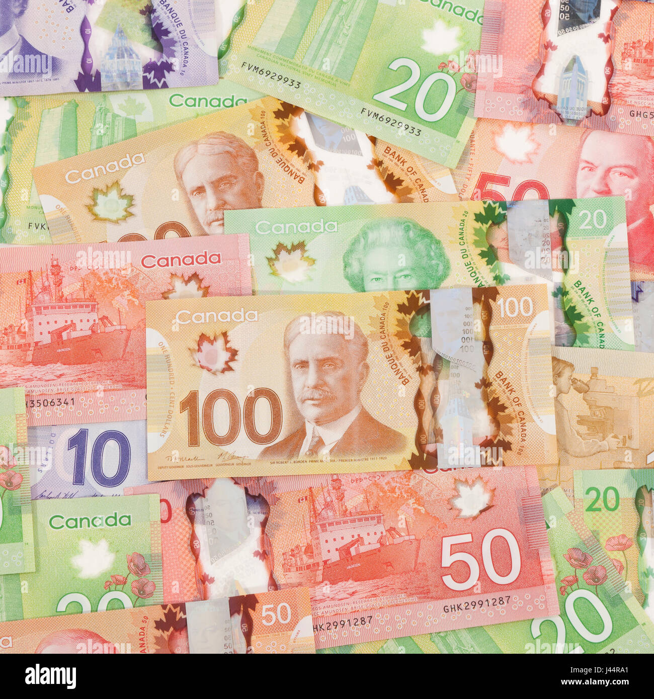 Papier monnaie canadien Banque de photographies et d’images à haute ...