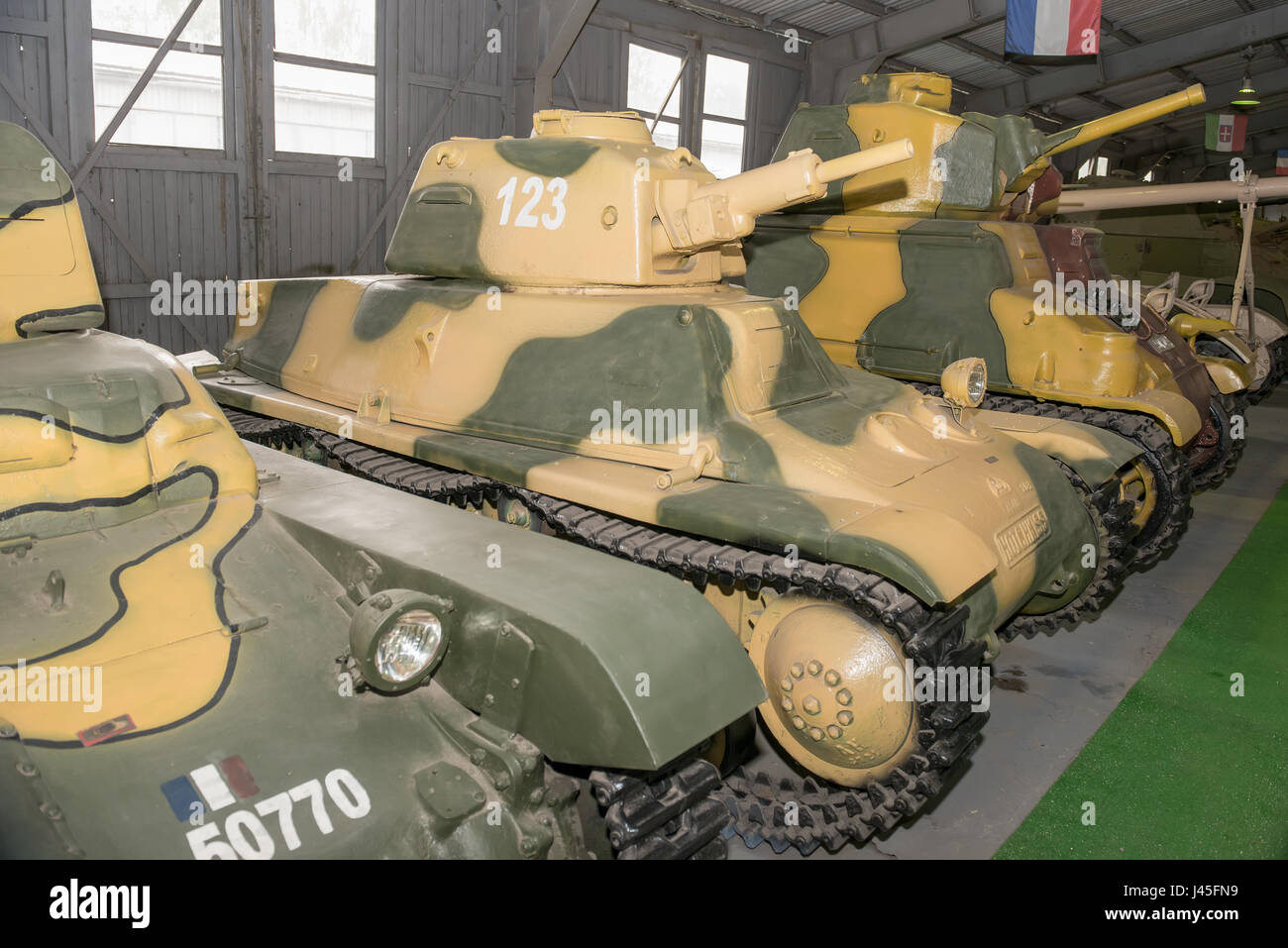 La région de Moscou, Russie - 01 septembre 2015 : le light tank ...