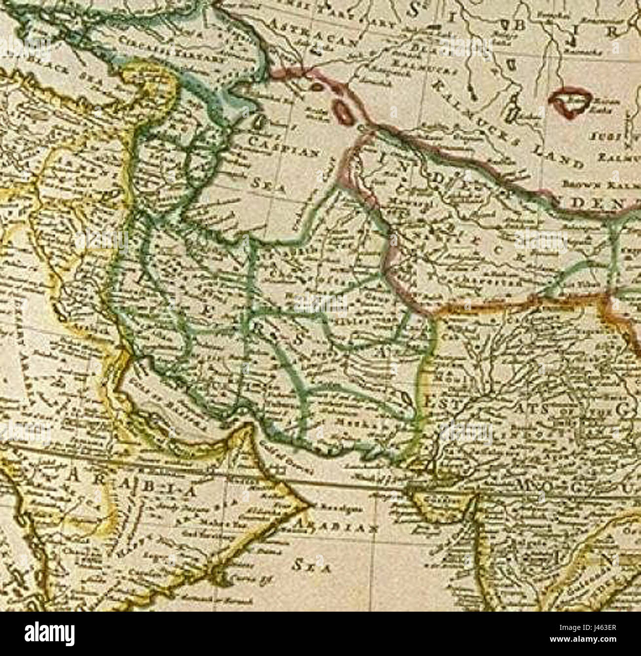 Map the ancient persian empire Banque de photographies et d’images à ...