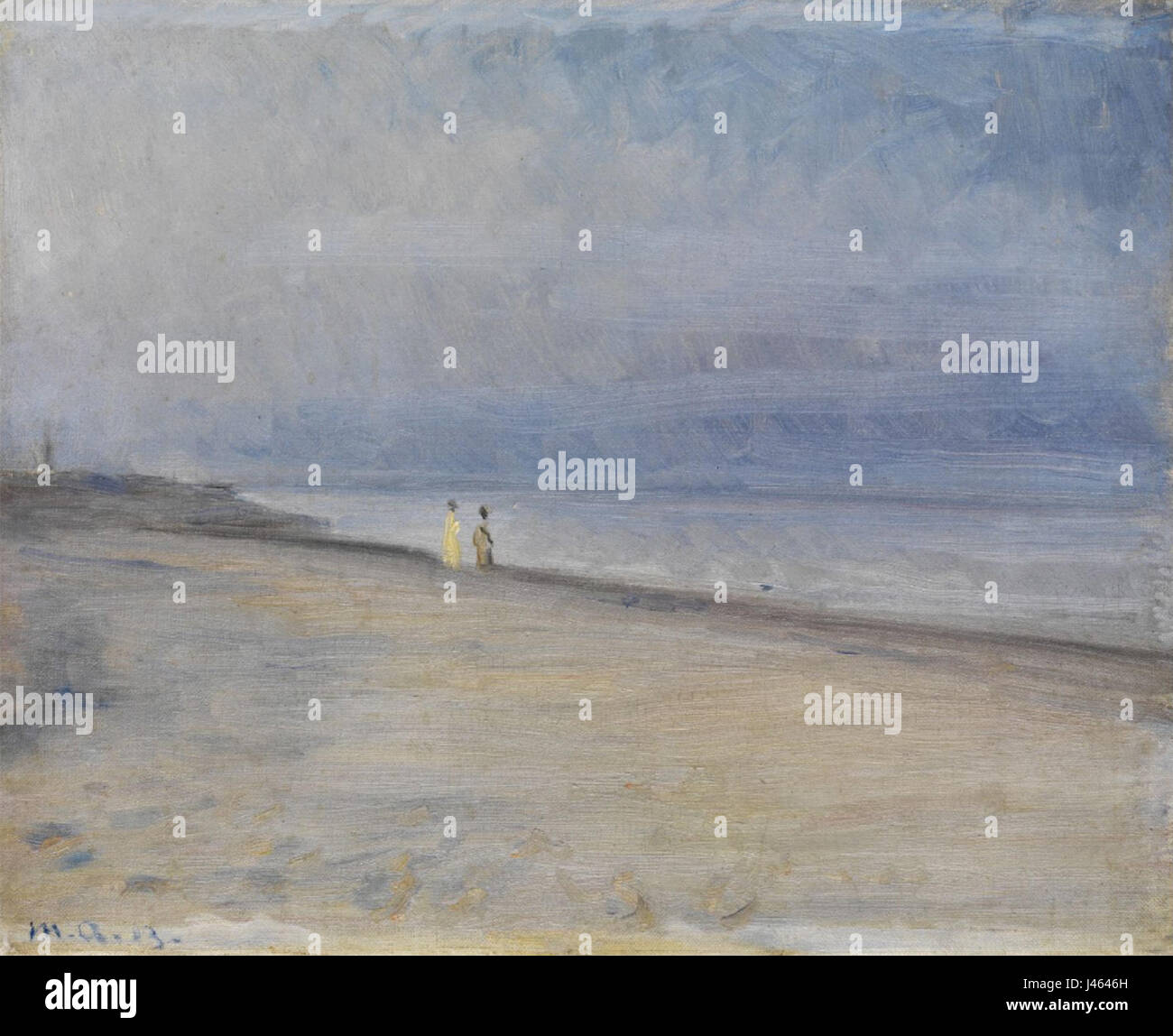 Peinture de michael ancher Banque de photographies et d’images à haute ...