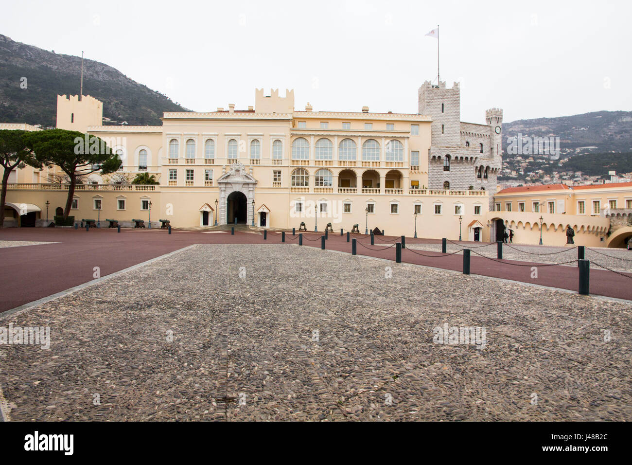 Palais Princier (Palais du Prince de Monaco), Monte Carlo, est la ...
