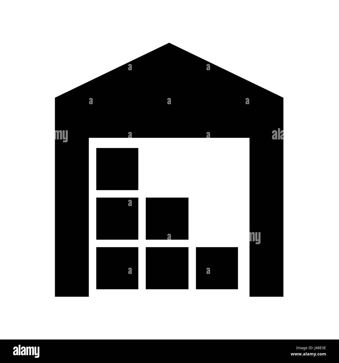 Icône de l’entrepôt Photo Stock - Alamy
