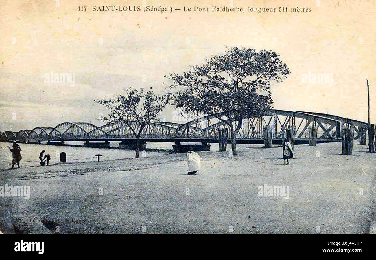 Faidherbe bridge Banque de photographies et d’images à haute résolution ...