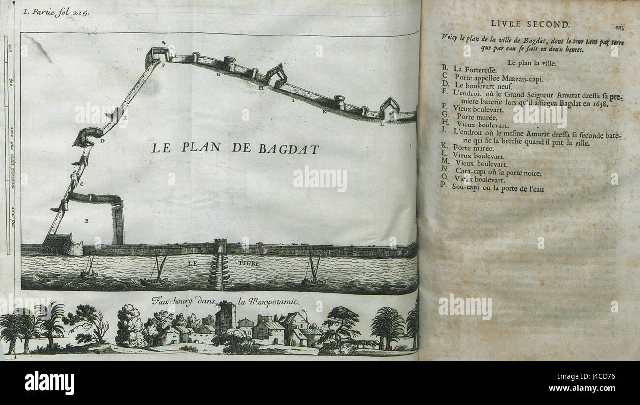 Carte du moyen orient antique bagdad Banque de photographies et d ...