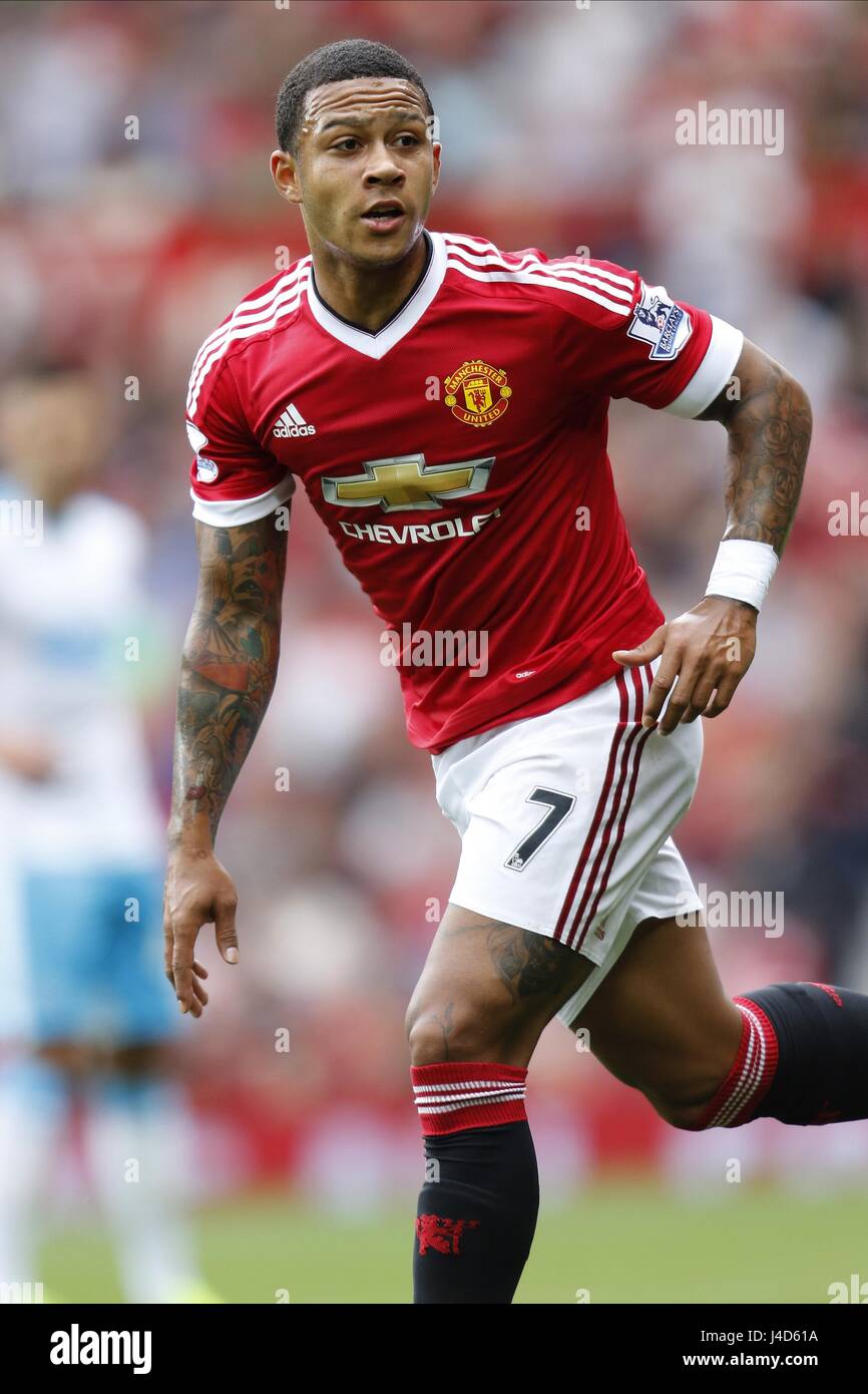 Memphis depay manchester united 2015 Banque de photographies et d ...