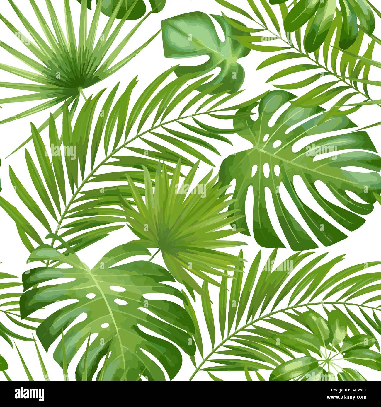 Feuille Exotique A Imprimer