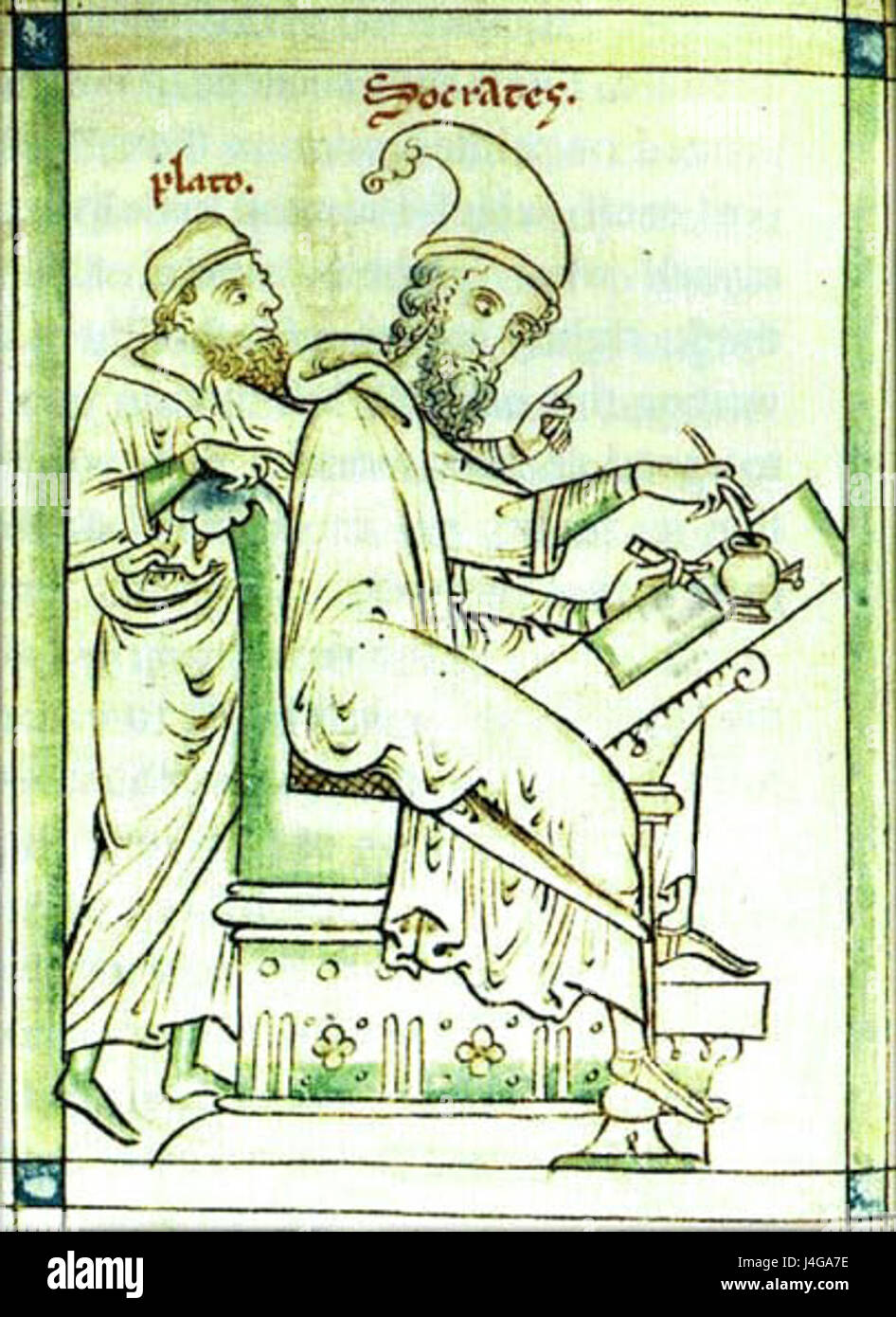 Socrates y platon Banque de photographies et d’images à haute ...