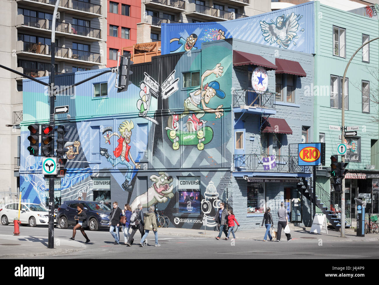 Rue saint denis Banque de photographies et d’images à haute résolution ...