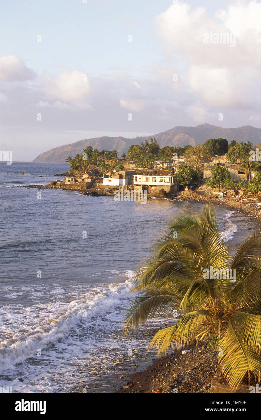 L'archipel des Comores, l'île d'Anjouan, près de Mutsamudu, côte ...