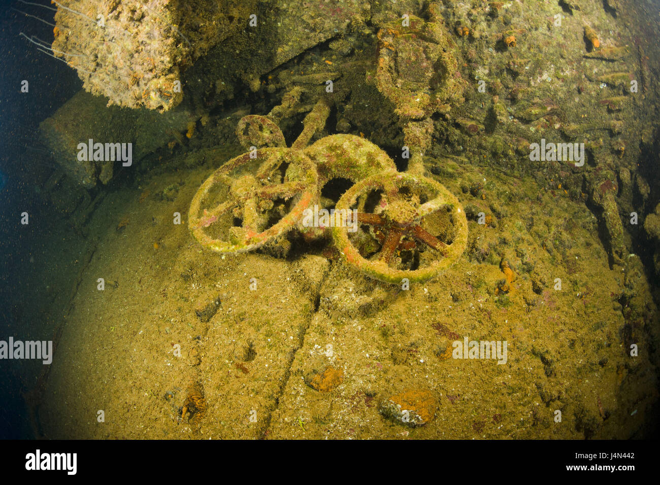 Epave bateau guerre mondiale Banque de photographies et d’images à ...
