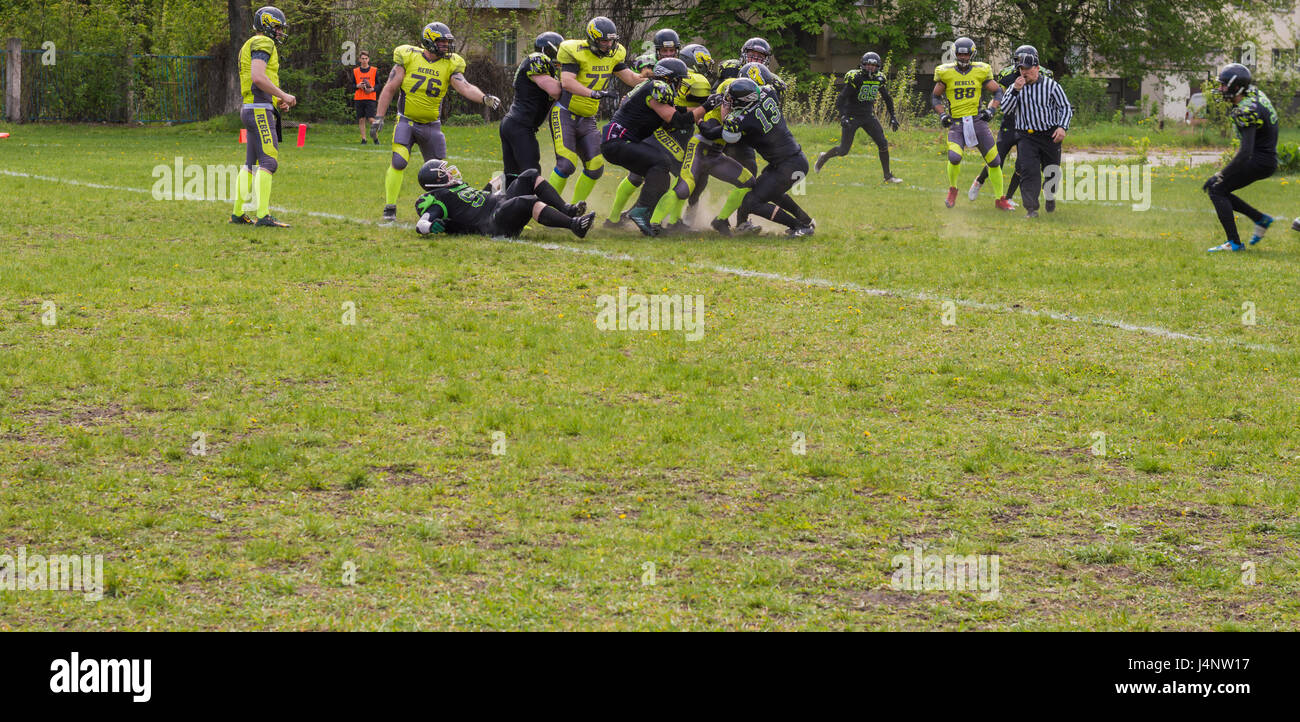 Action des joueurs de football Banque de photographies et d’images à ...