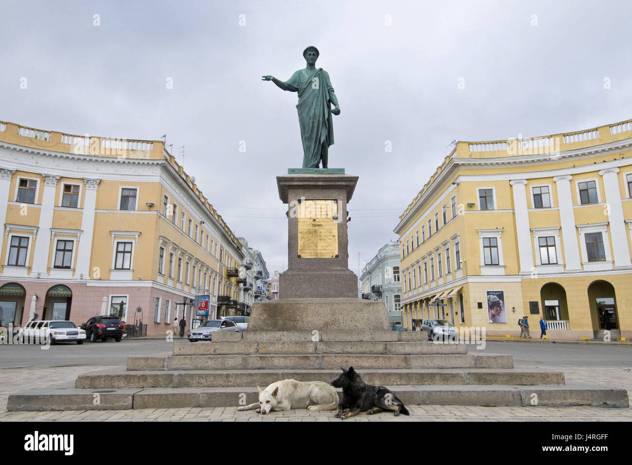 Monument du duc de richelieu Banque de photographies et d’images à ...