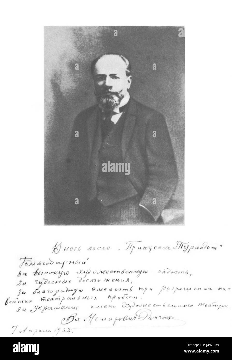 Vladimir nemirovich danchenko Banque de photographies et d’images à ...