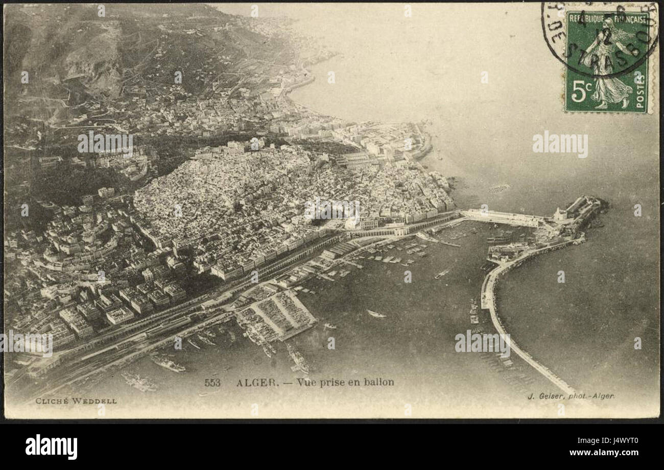 Carte antique d'alger Banque de photographies et d’images à haute résolution - Alamy