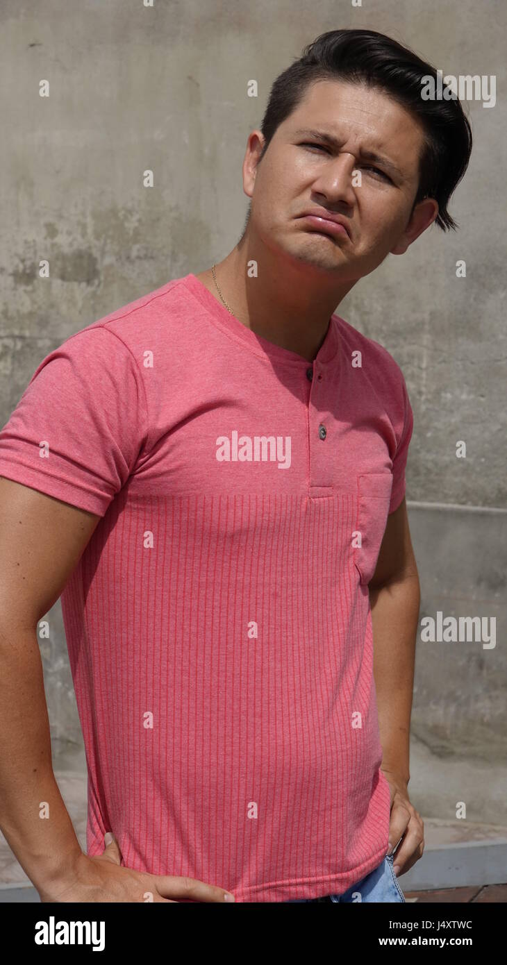 Confused person Banque de photographies et d’images à haute résolution ...