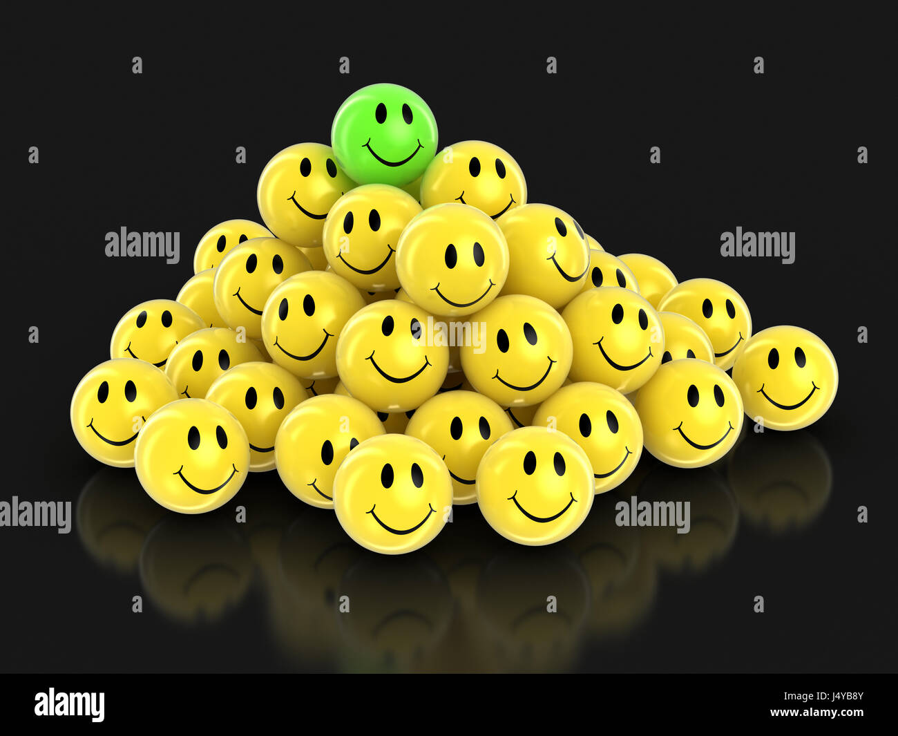 Smileys black Banque de photographies et d’images à haute résolution ...