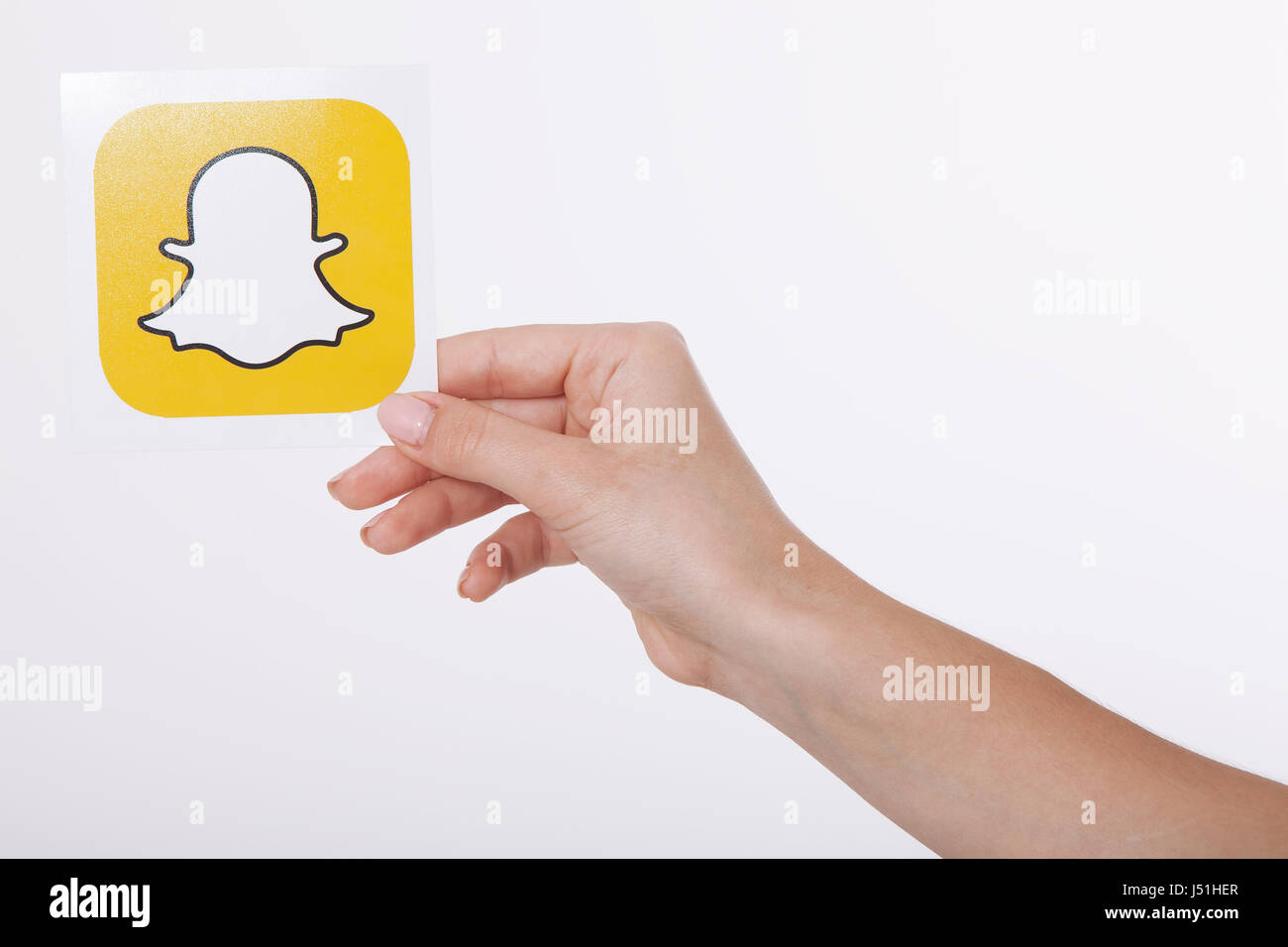 Logo snapchat Banque de photographies et d’images à haute résolution ...