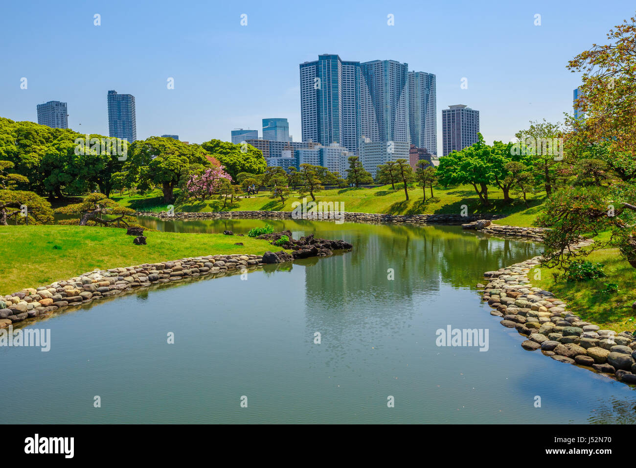 Hamarikyu gardens tokyo Banque de photographies et d’images à haute ...