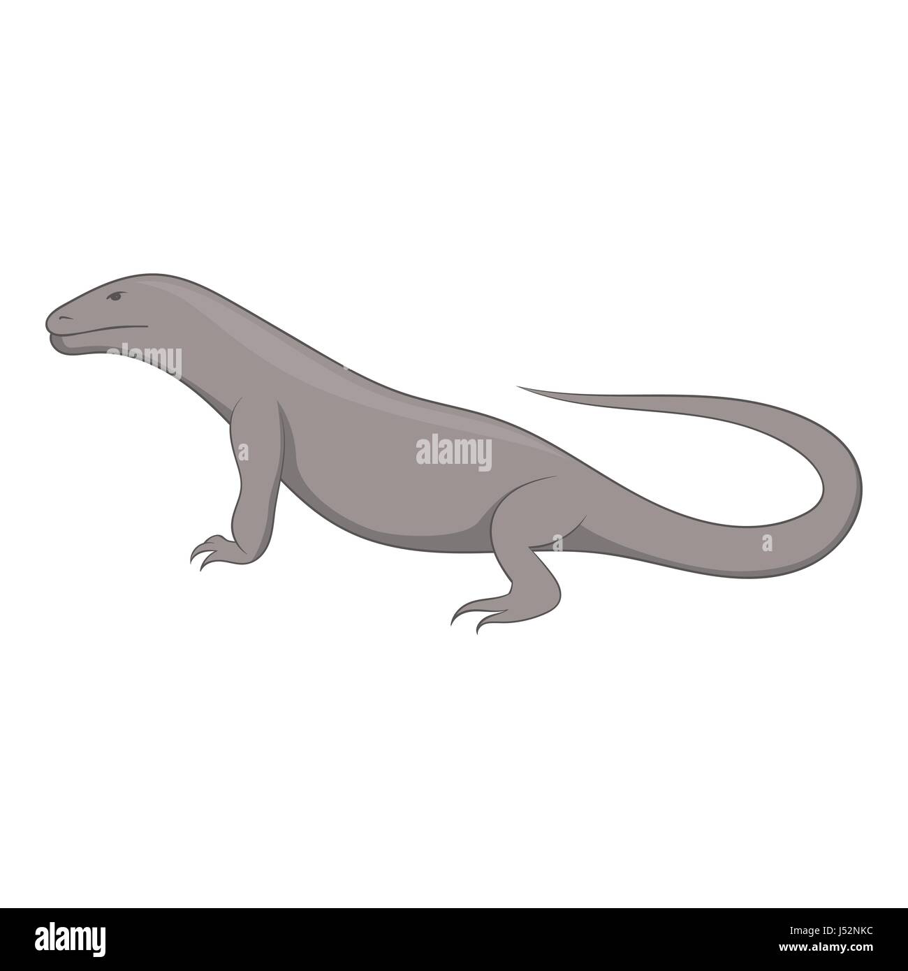 L'icône de Varan. Cartoon illustration de l'icône vecteur varan pour ...