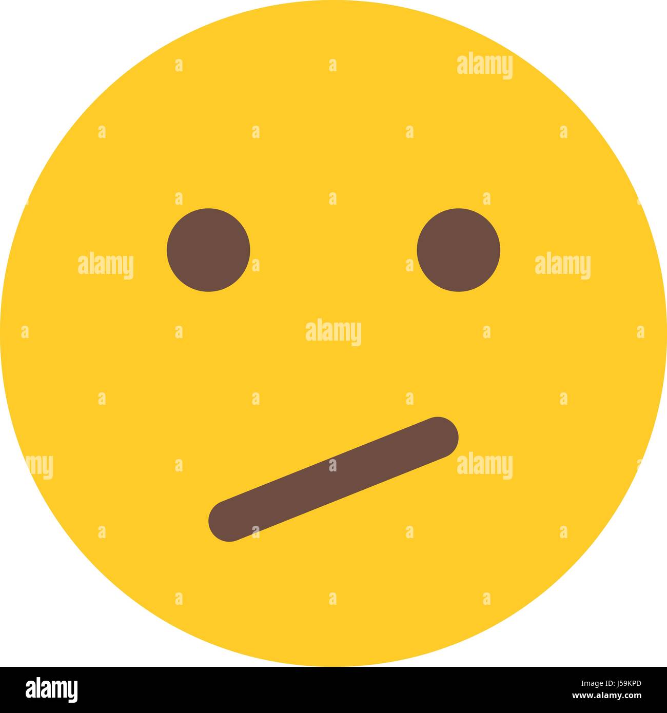 Confused emoji Banque de photographies et d’images à haute résolution ...