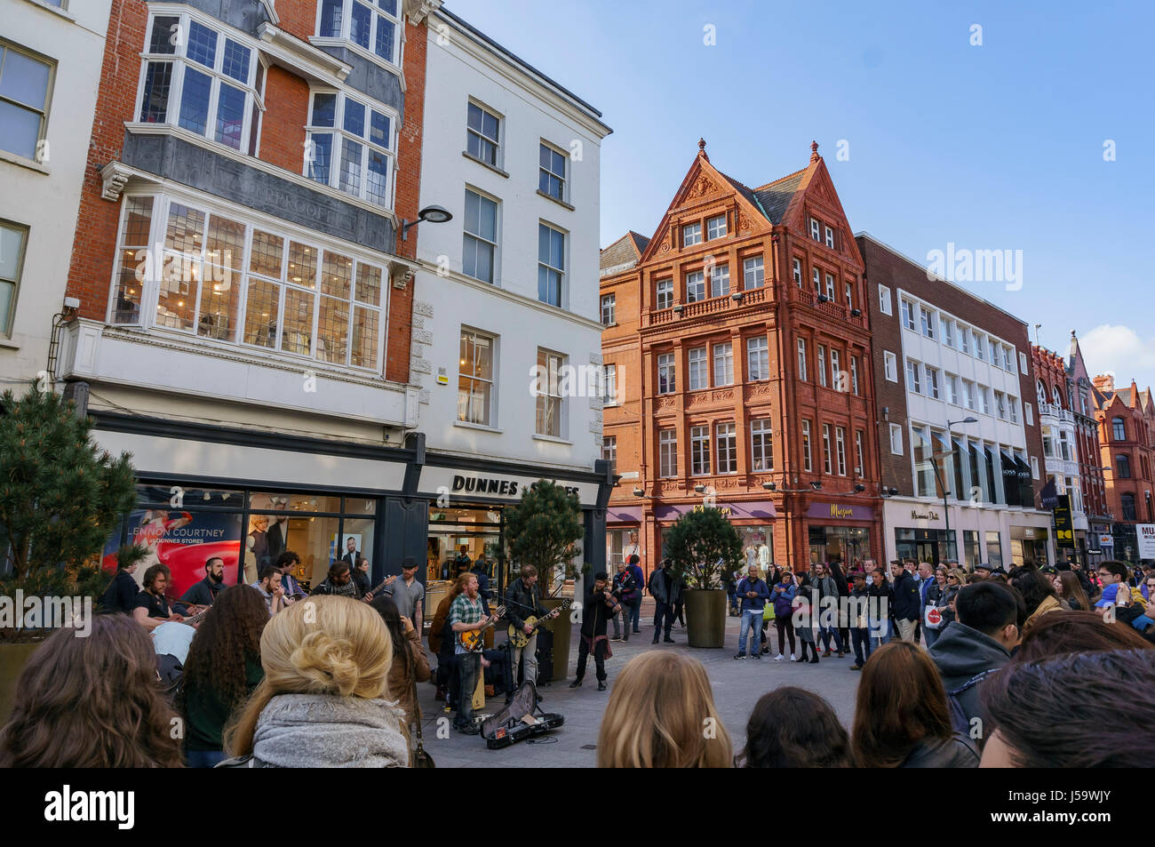 Le centre ville de dublin Banque de photographies et d’images à haute ...