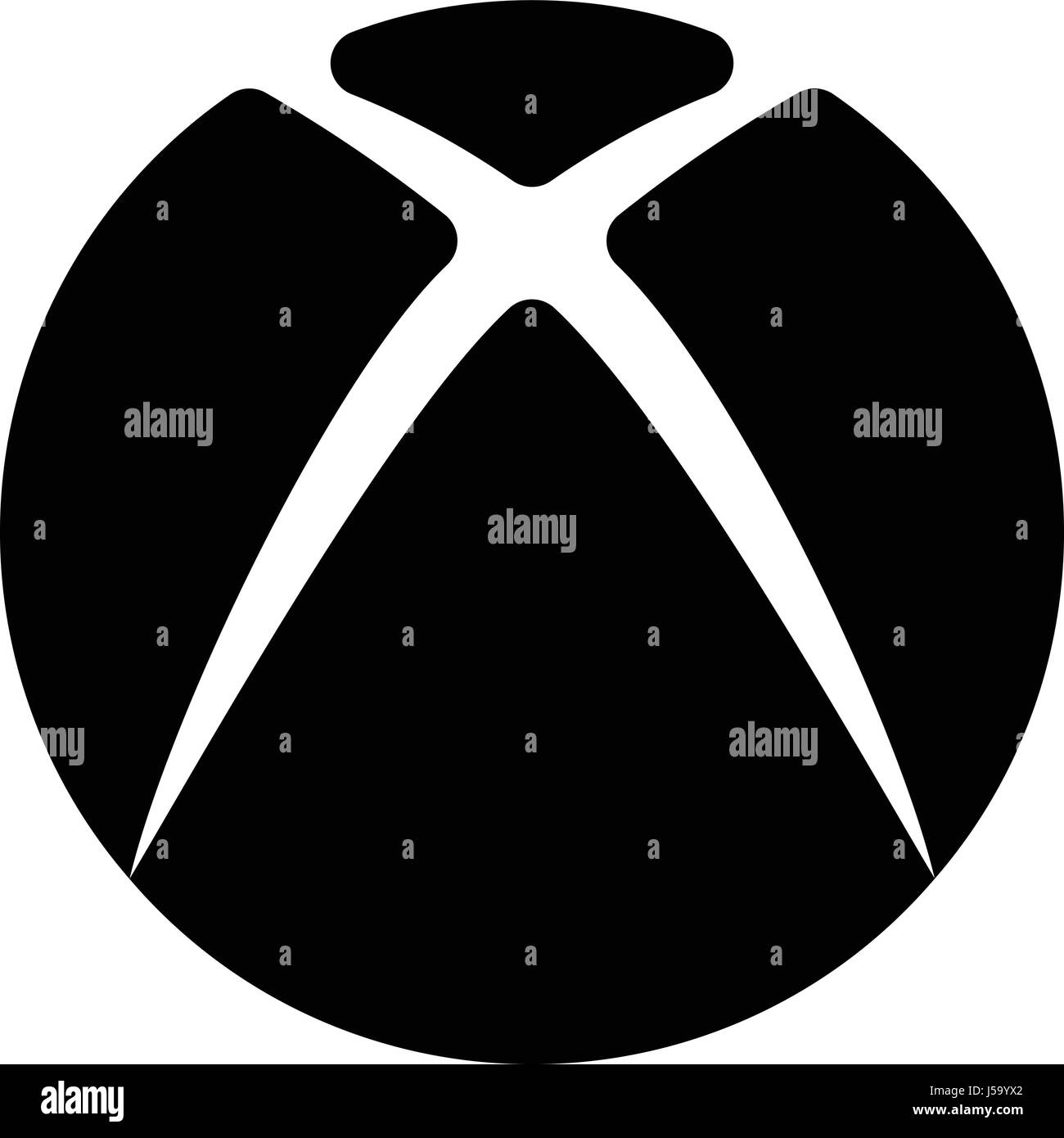 Xbox logo Banque d'images vectorielles - Alamy