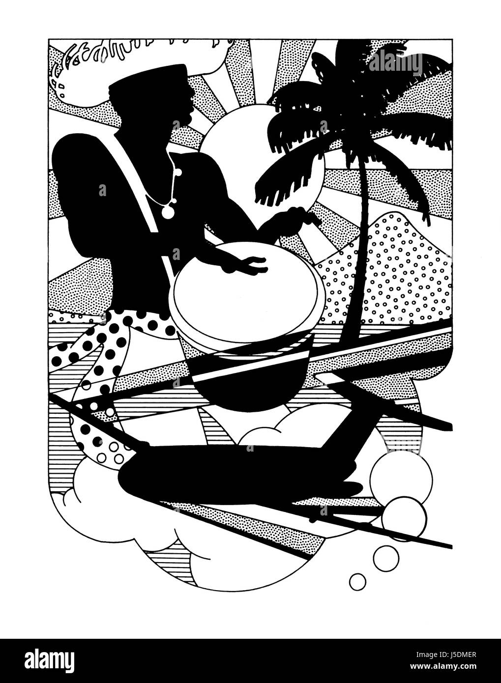 Dessin bonhomme touriste Banque de photographies et d’images à haute résolution - Alamy