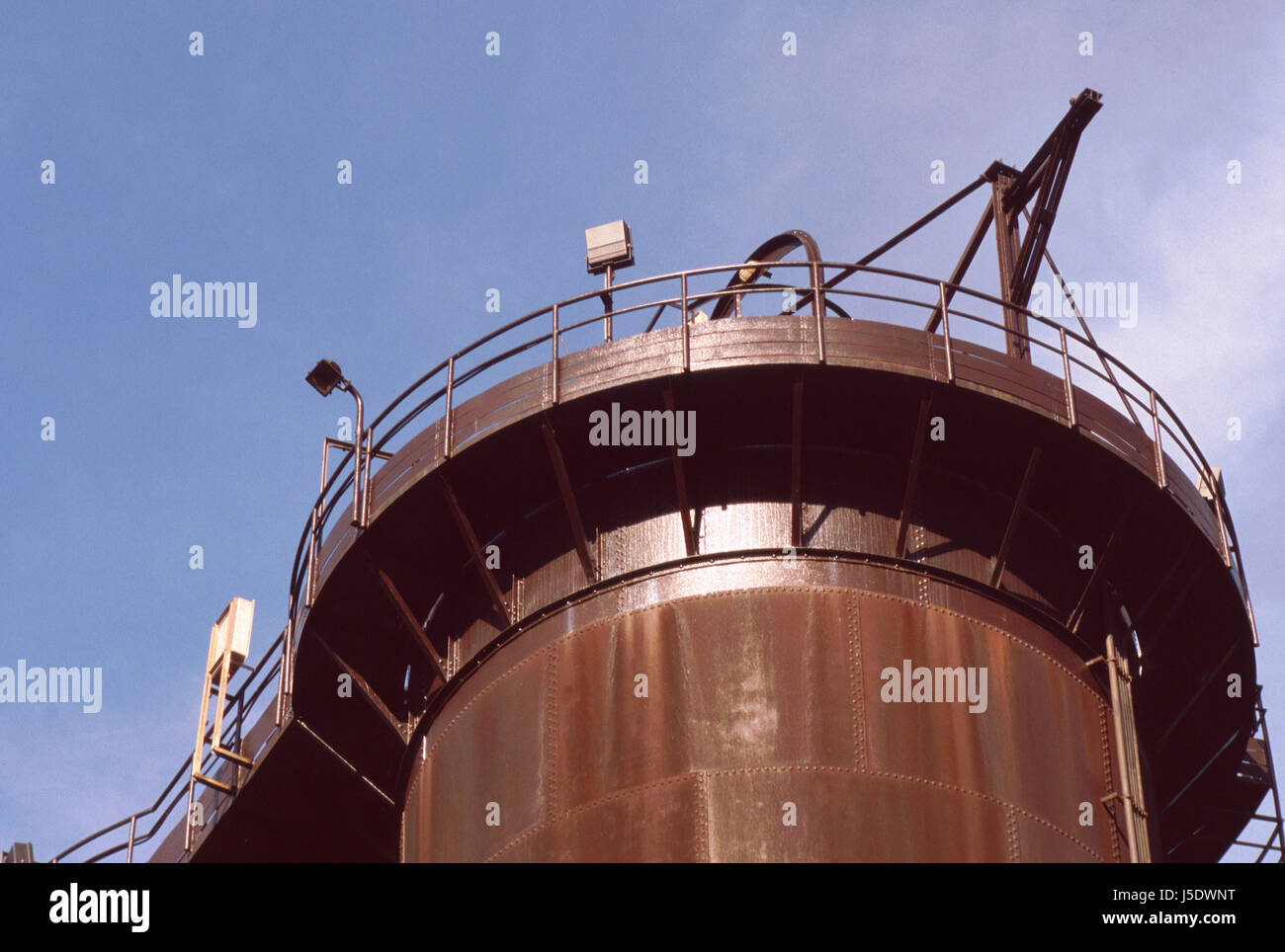 Nachtbeleuchtung landschaftspark nord Banque de photographies et d ...