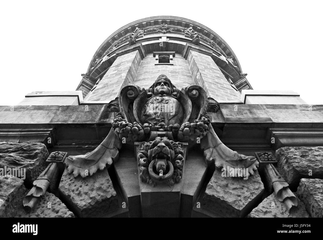 Mannheim city Banque d'images noir et blanc - Alamy