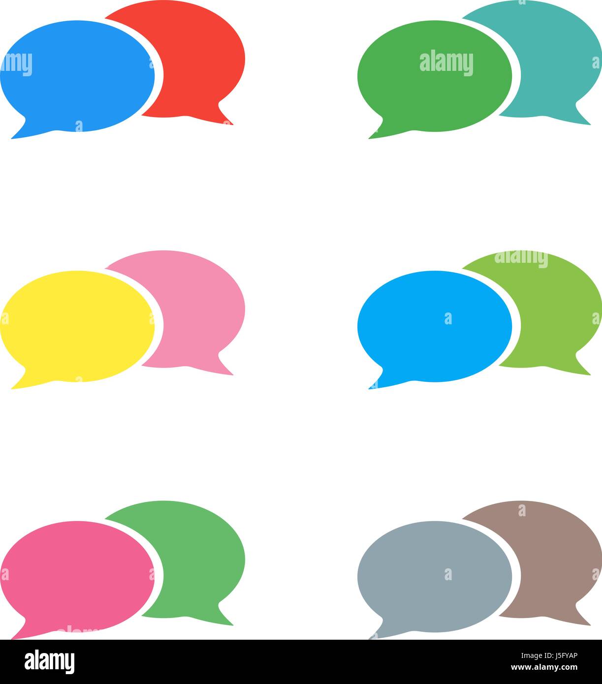 Le pictogramme de message ou chat. Message vector Icons Image ...