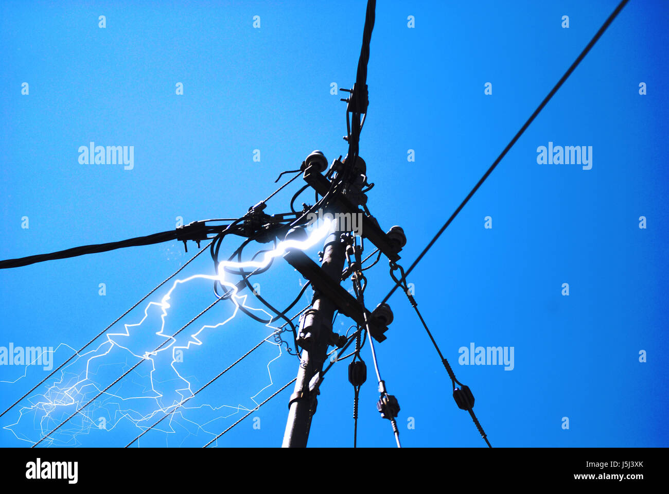 La puissance de l'énergie électrique l'électricité Fiche éclair éclair ...