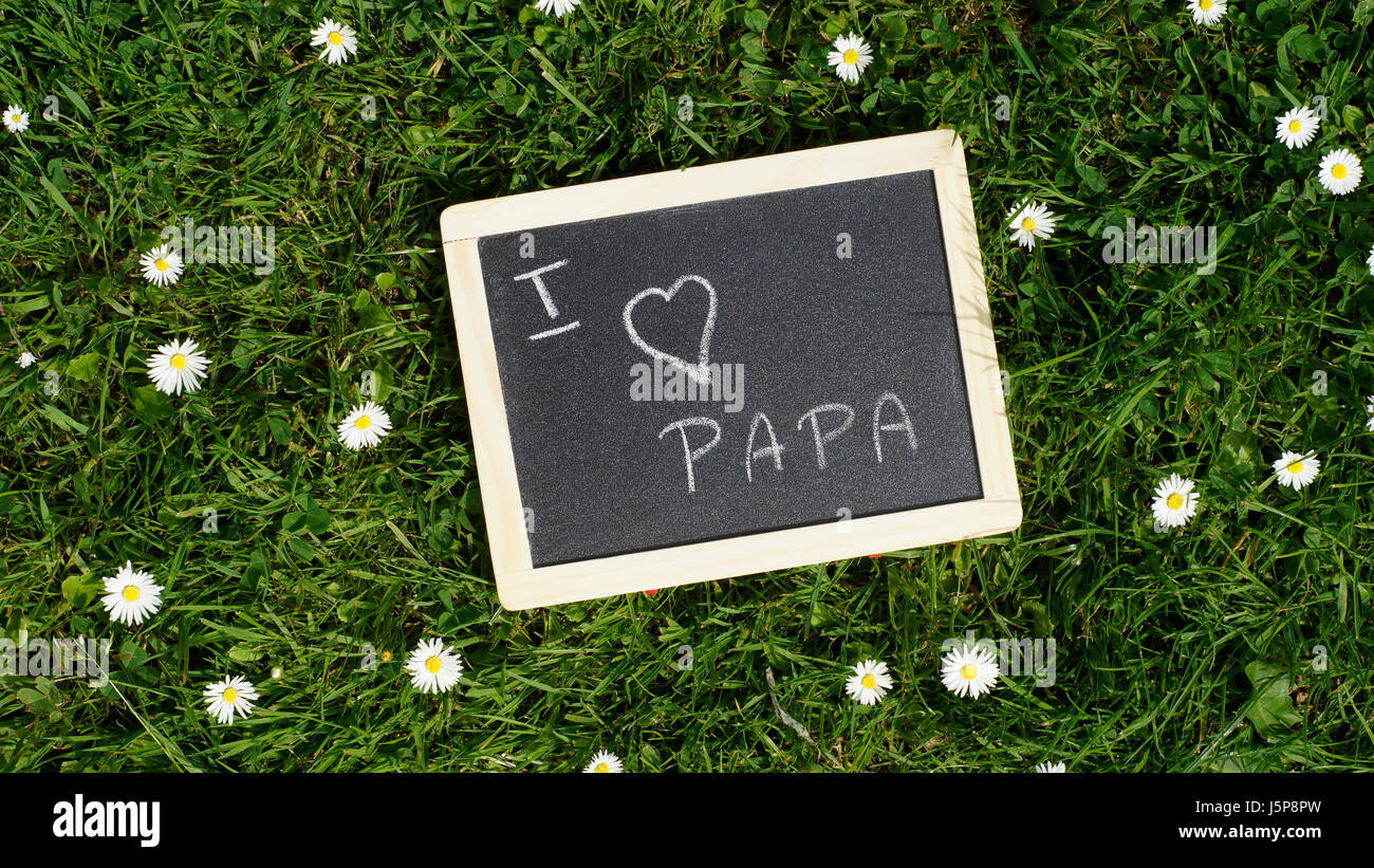 J'aime papa Banque de photographies et d’images à haute résolution - Alamy