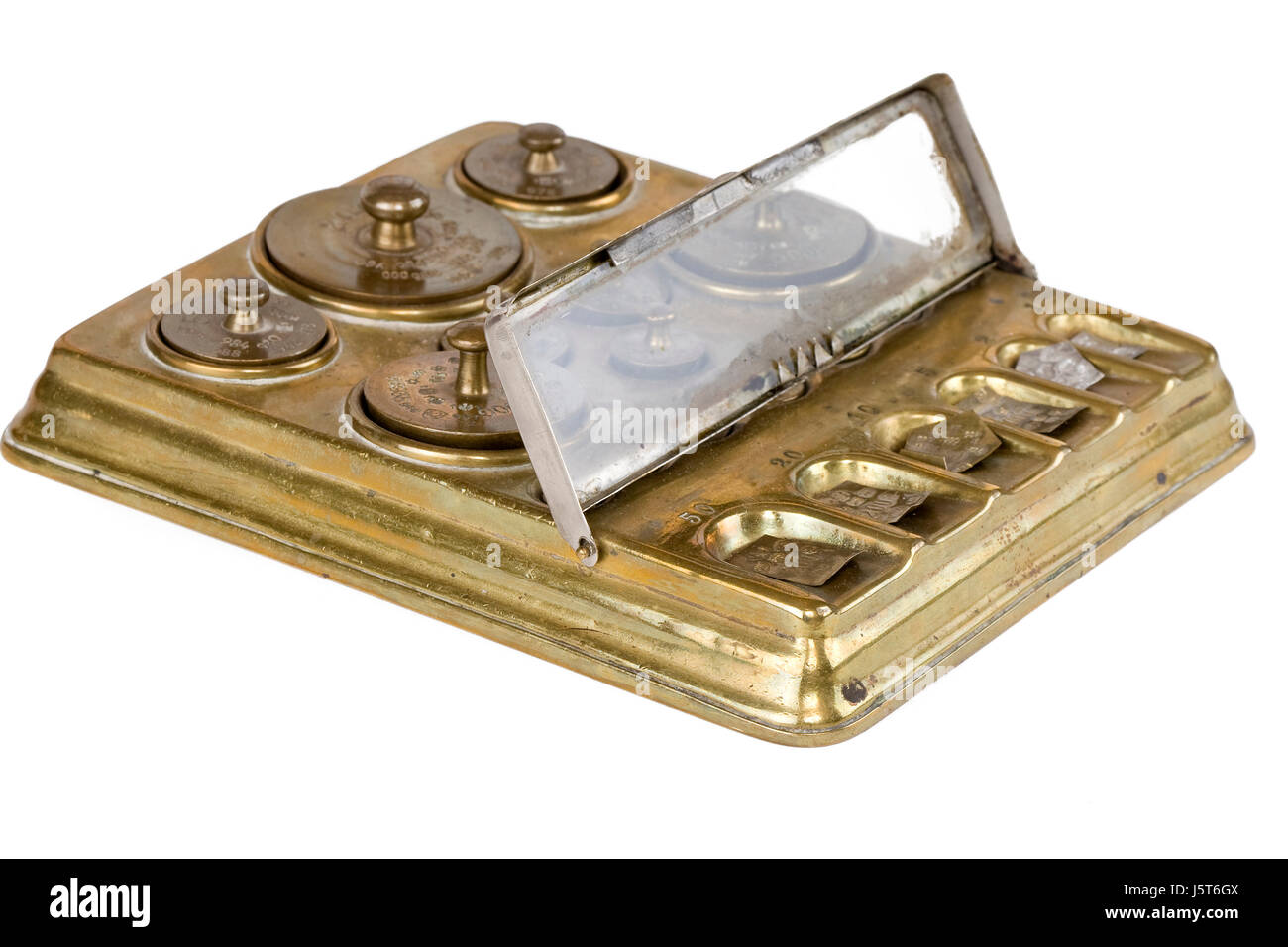 Poids en laiton Banque de photographies et d’images à haute résolution ...