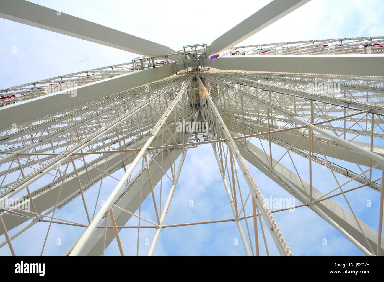 Paroisse de voyage grande roue roue juste chariots roue géante en ...