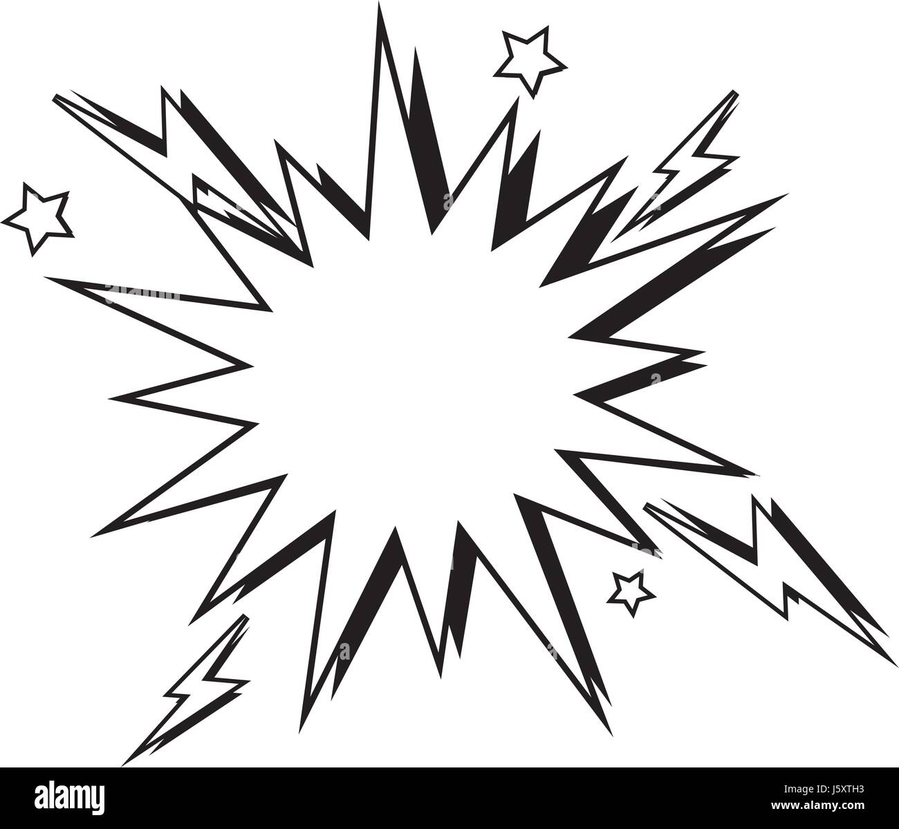 Bulle bd pop art explosion discours Image Vectorielle Stock - Alamy