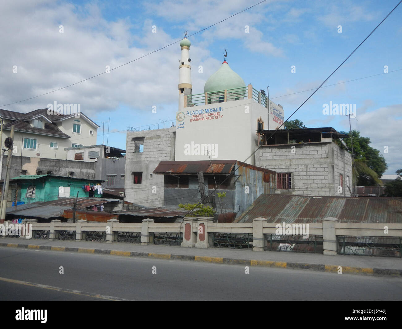 0201 Kalawaan Bambang Bridge Mosquée Al-Noor Parents Masjid River Pasig ...