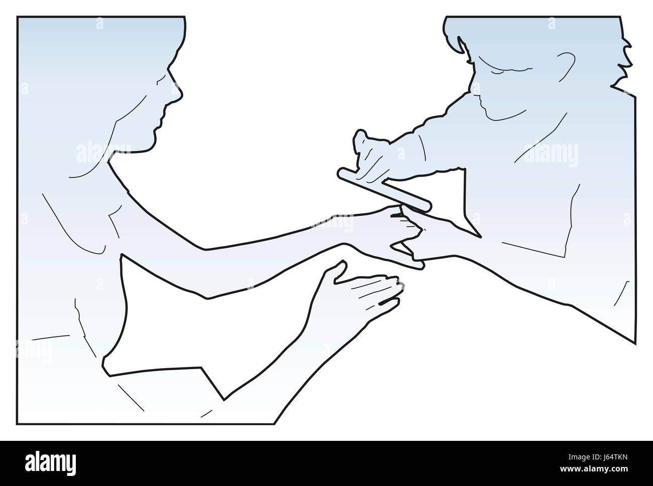 Dessin main femme Banque de photographies et d’images à haute ...