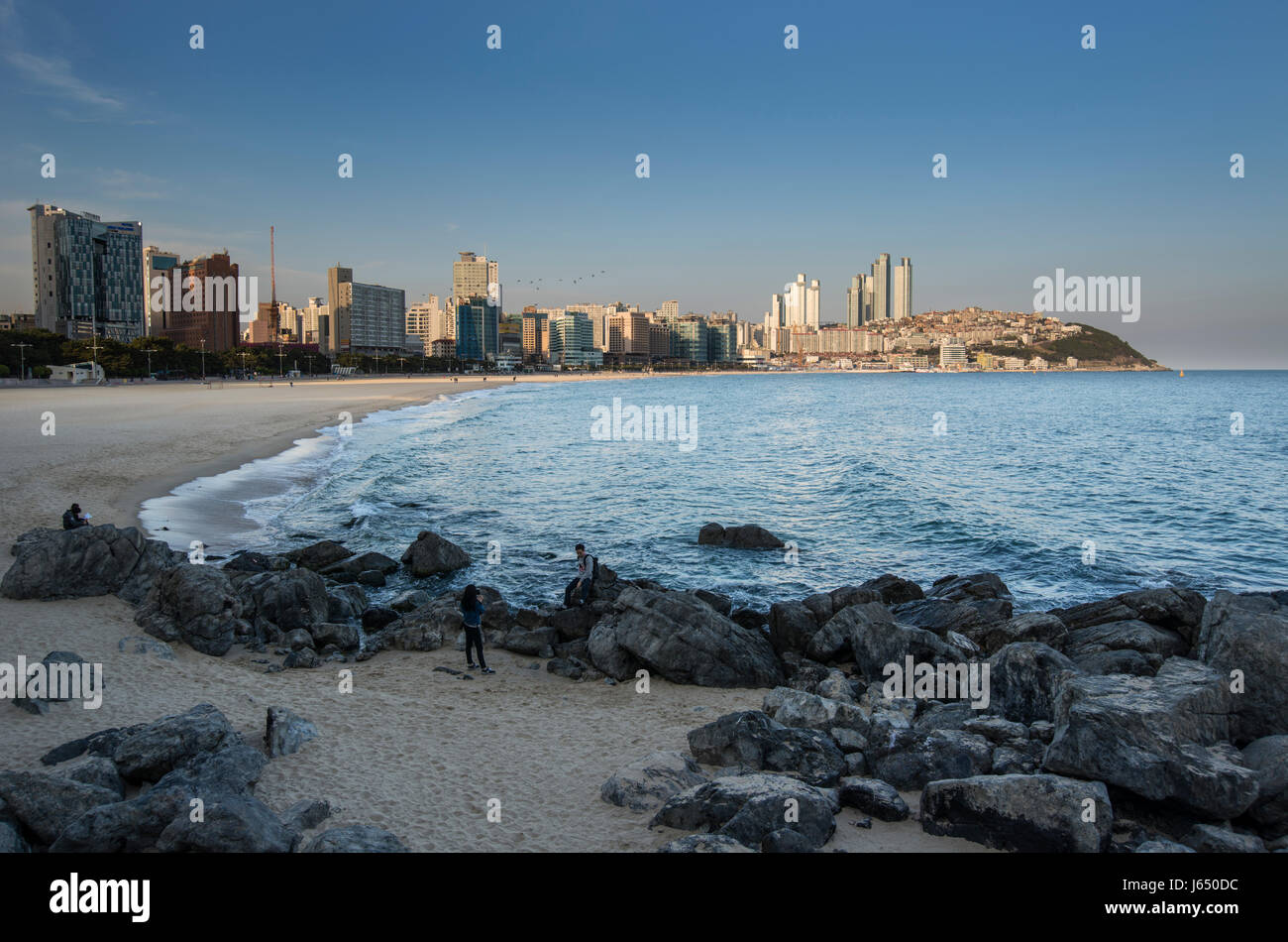 Plage de haeundae Banque de photographies et d’images à haute ...