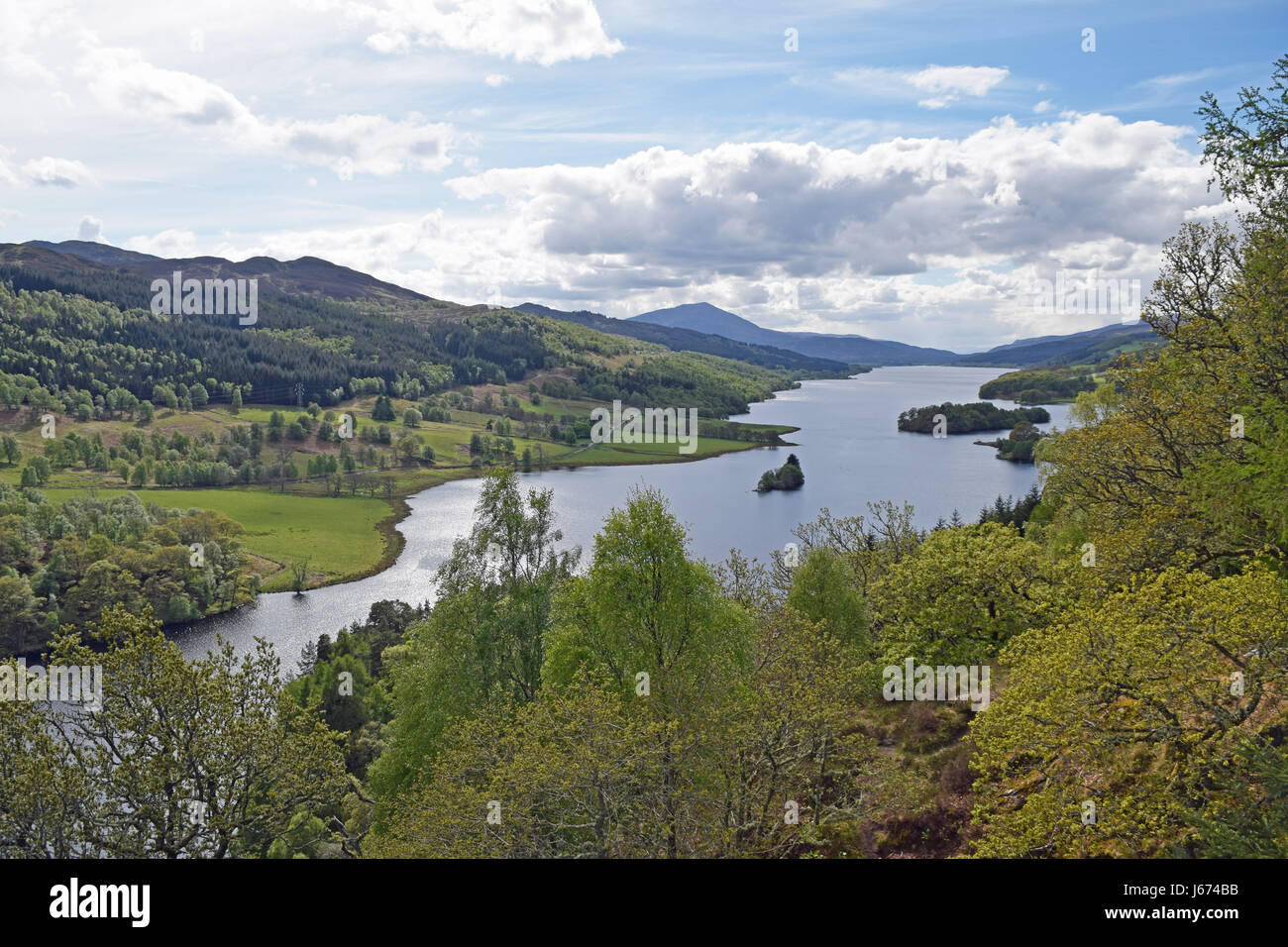 Panorama perthshire ecosse Banque de photographies et d’images à haute ...