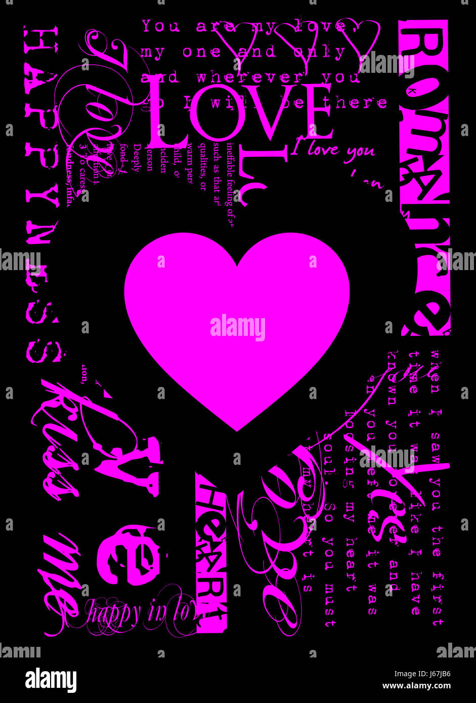 Texte de l'art roman l'amour dans l'amour est tombé en amour coeur ...