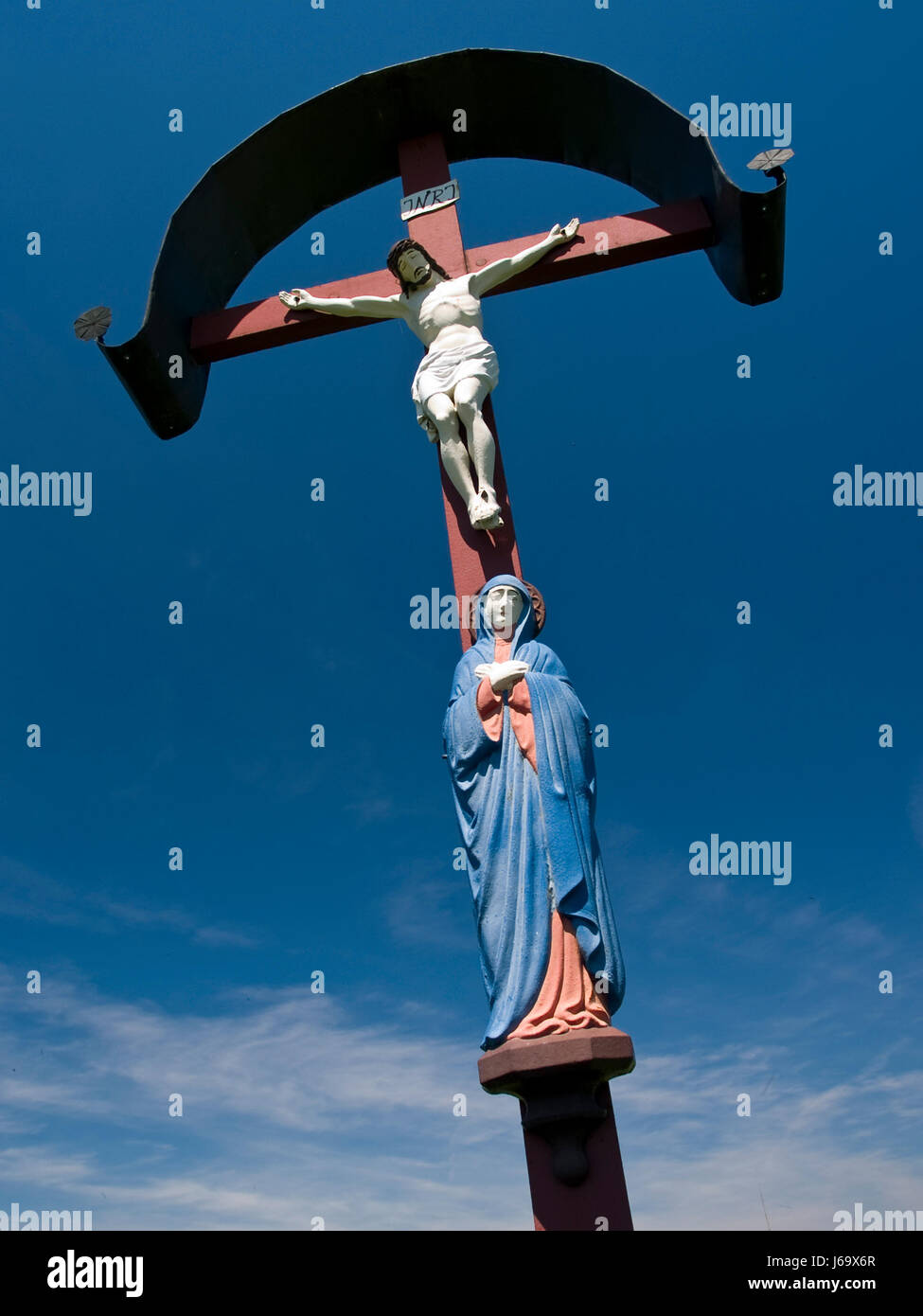 La religion du Christ croix pictogramme Pictogramme symbole commercial ...