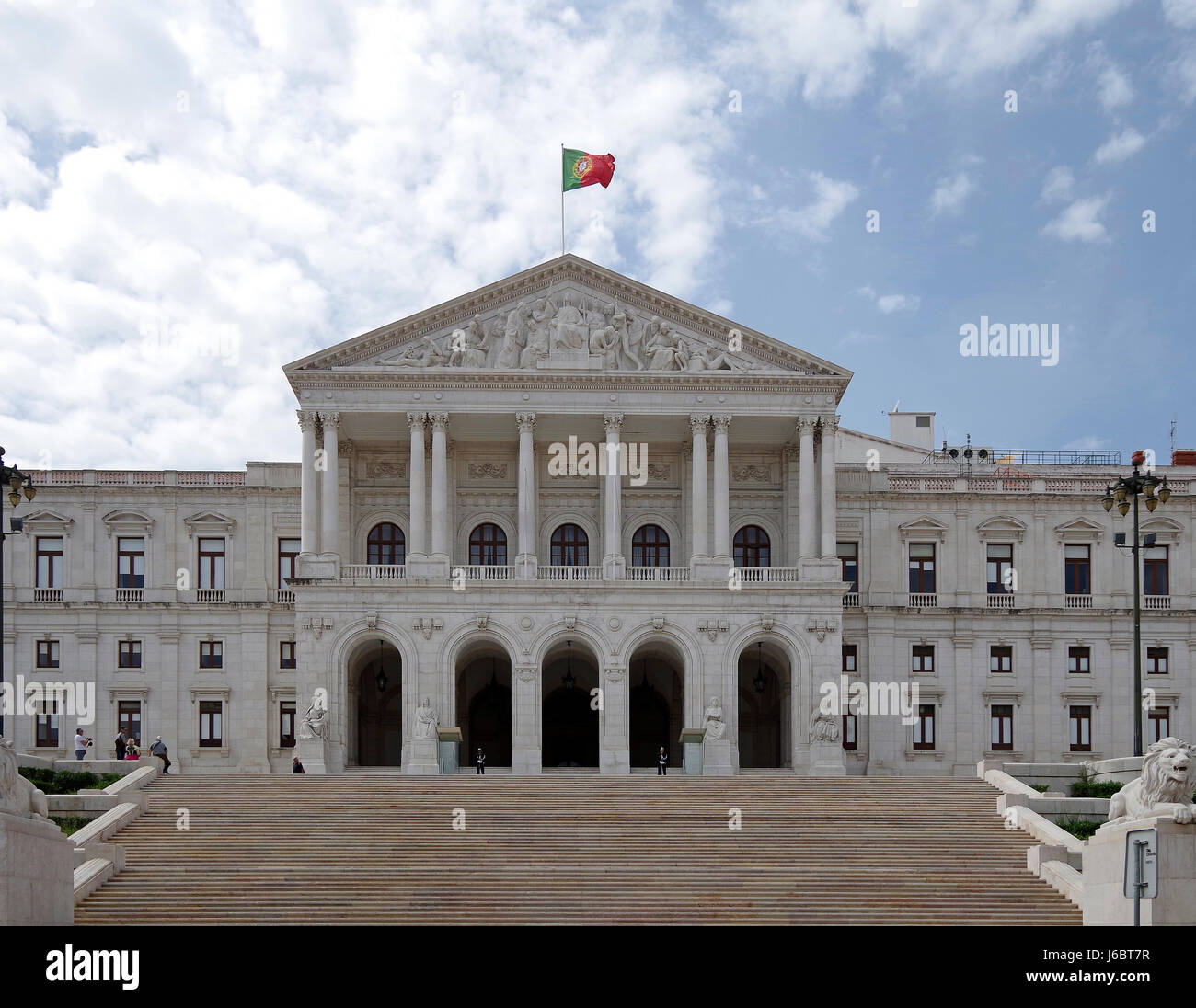 Palais de São Bento, le bâtiment du parlement portugais, Lisbonne ...