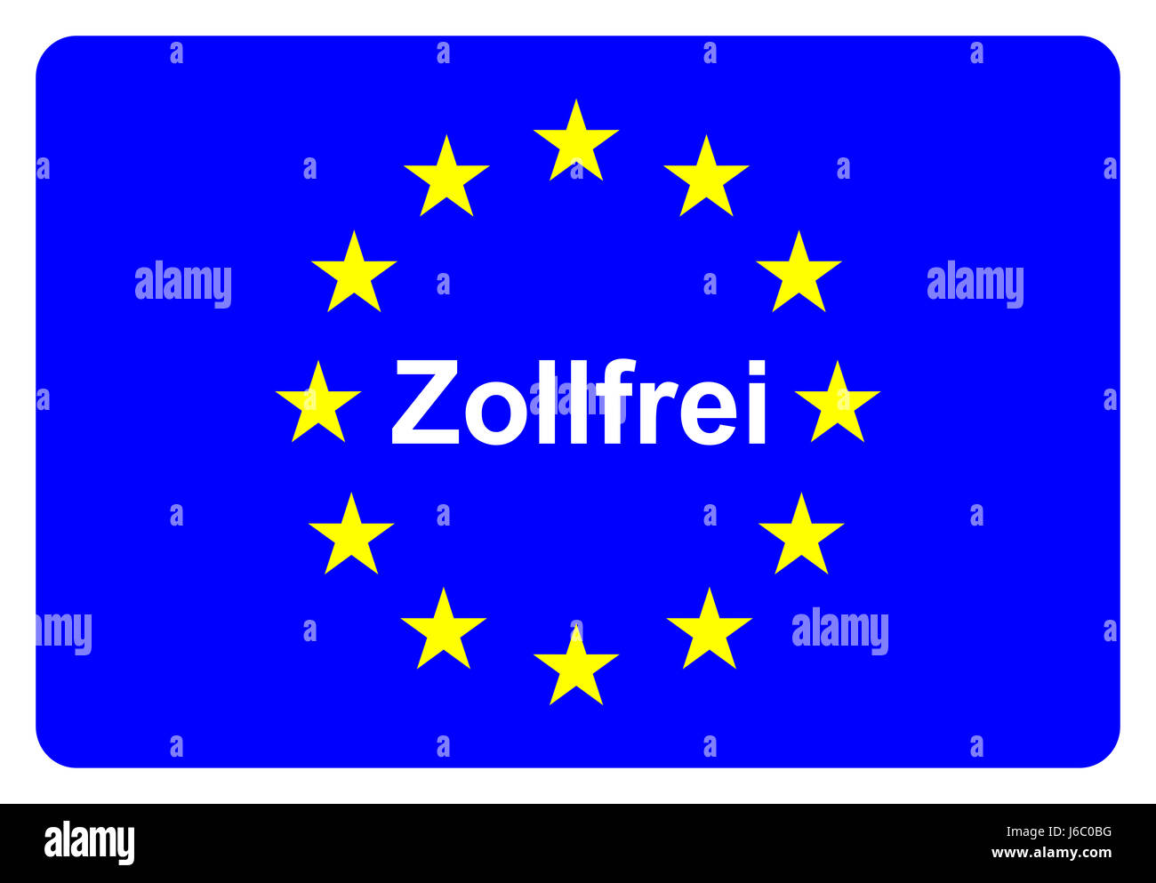 Signal signe euro europe symbole du drapeau photo pictogramme ...