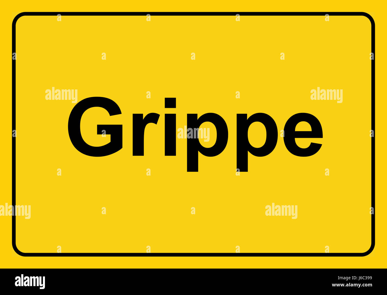 Signal signe place-nom de la grippe signe pictogramme Pictogramme ...