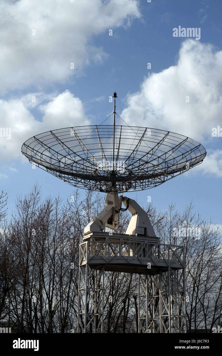 Antenne satellite communication tour repas plat de parabole satellite ...