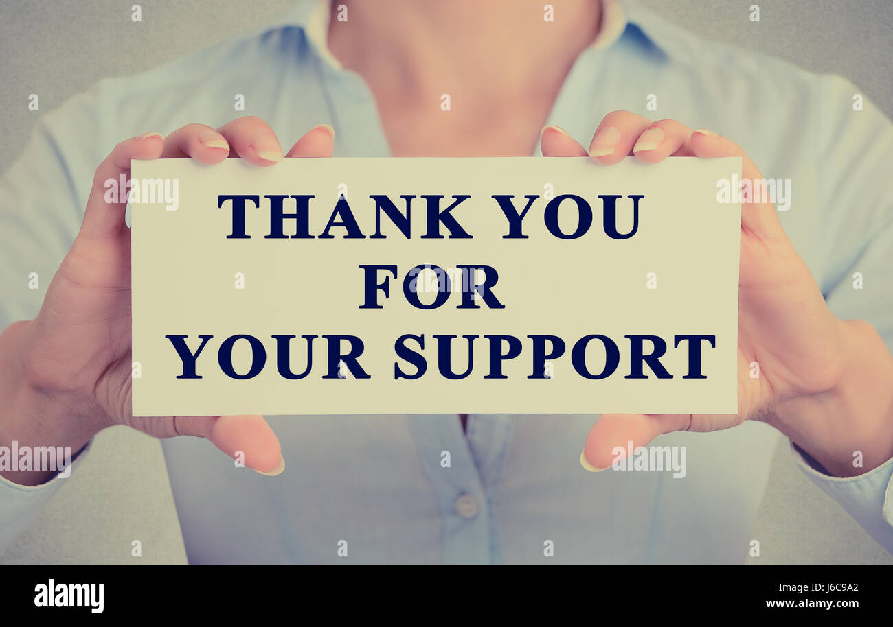 Merci pour votre signe de don Banque de photographies et d’images à ...