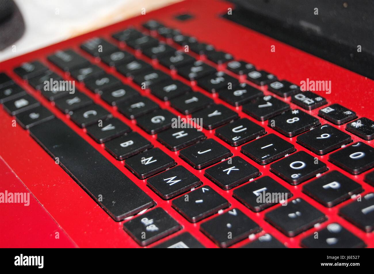 Clavier qwerty noir Banque de photographies et d’images à haute ...