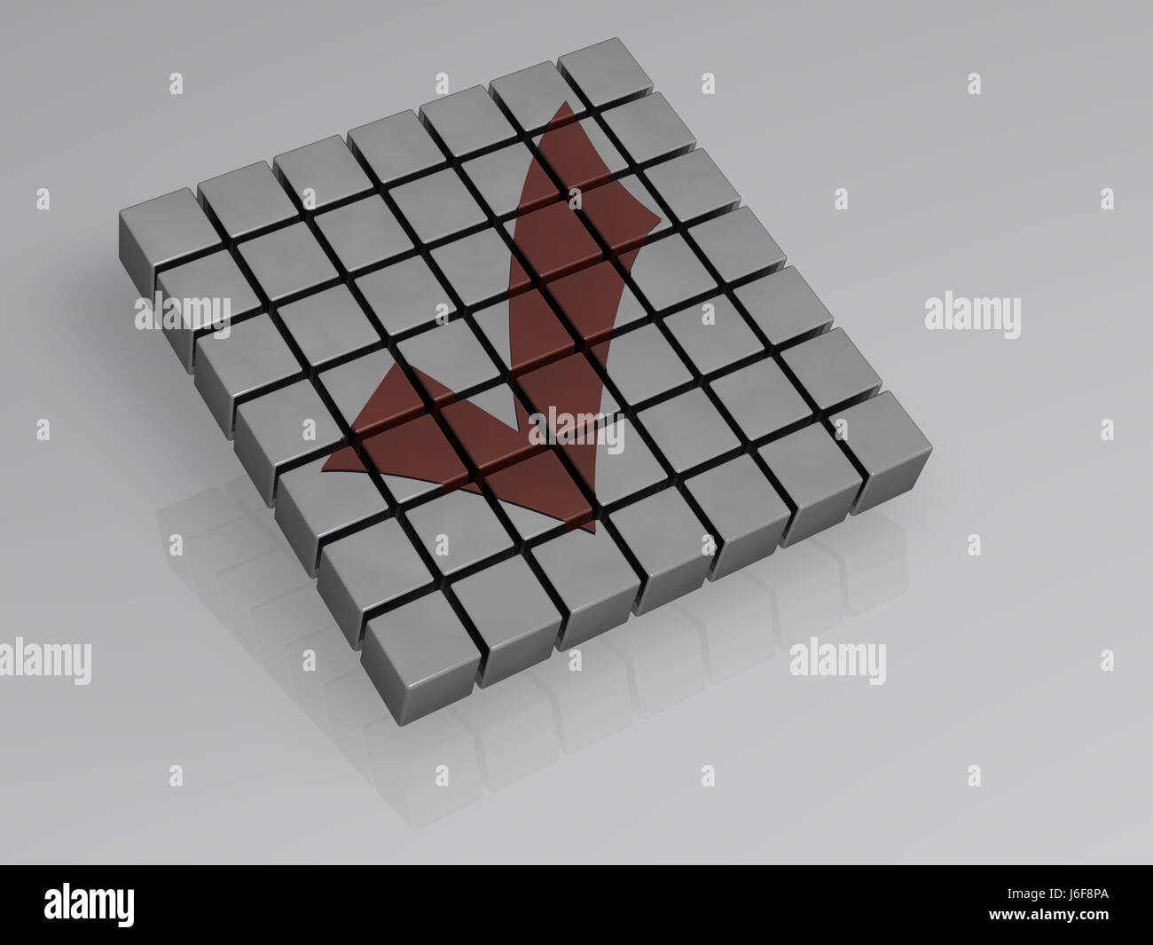 Signal signe crochet symbolique prisme rectangulaire pictogramme ...