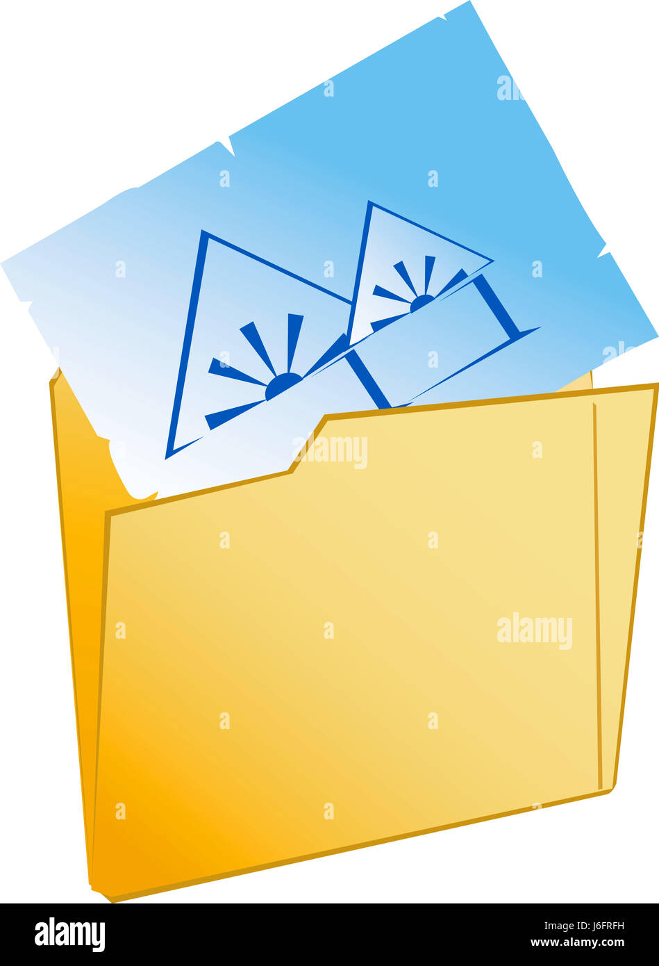 Dossier immobilier feuille de papier paper pictogramme Pictogramme ...